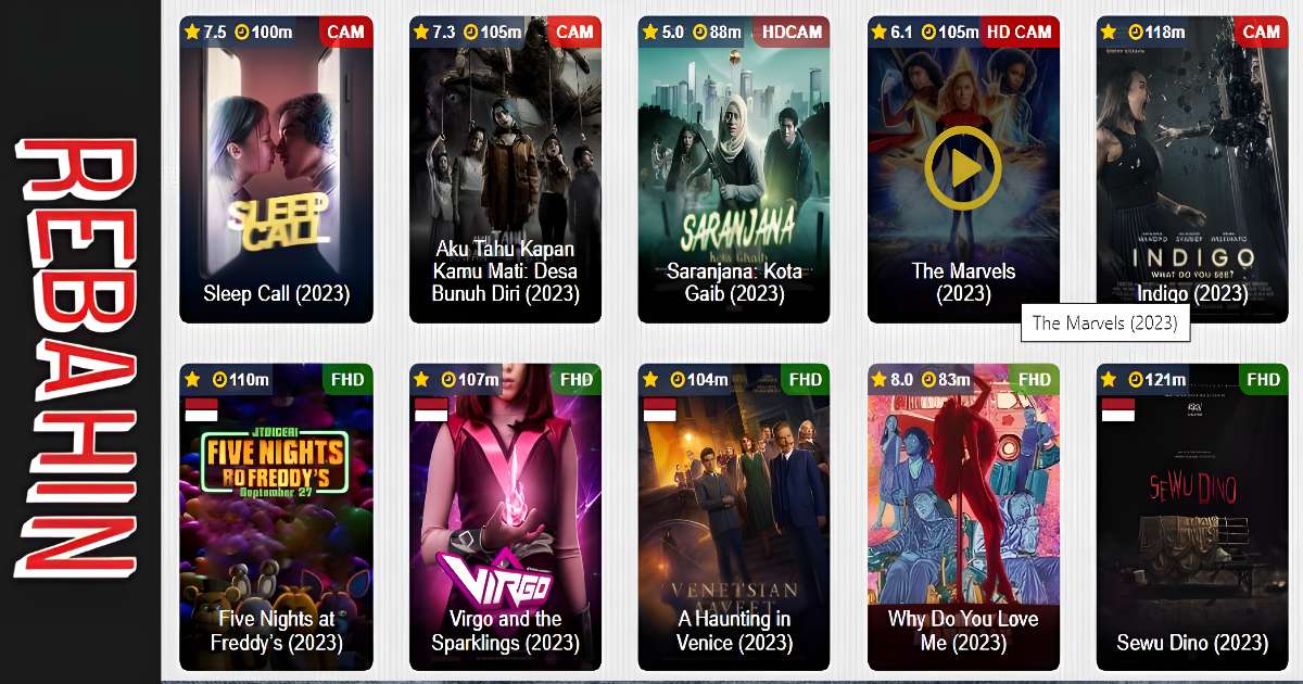 Rebahin: The Cinematic Landscape with Streaming Marvels